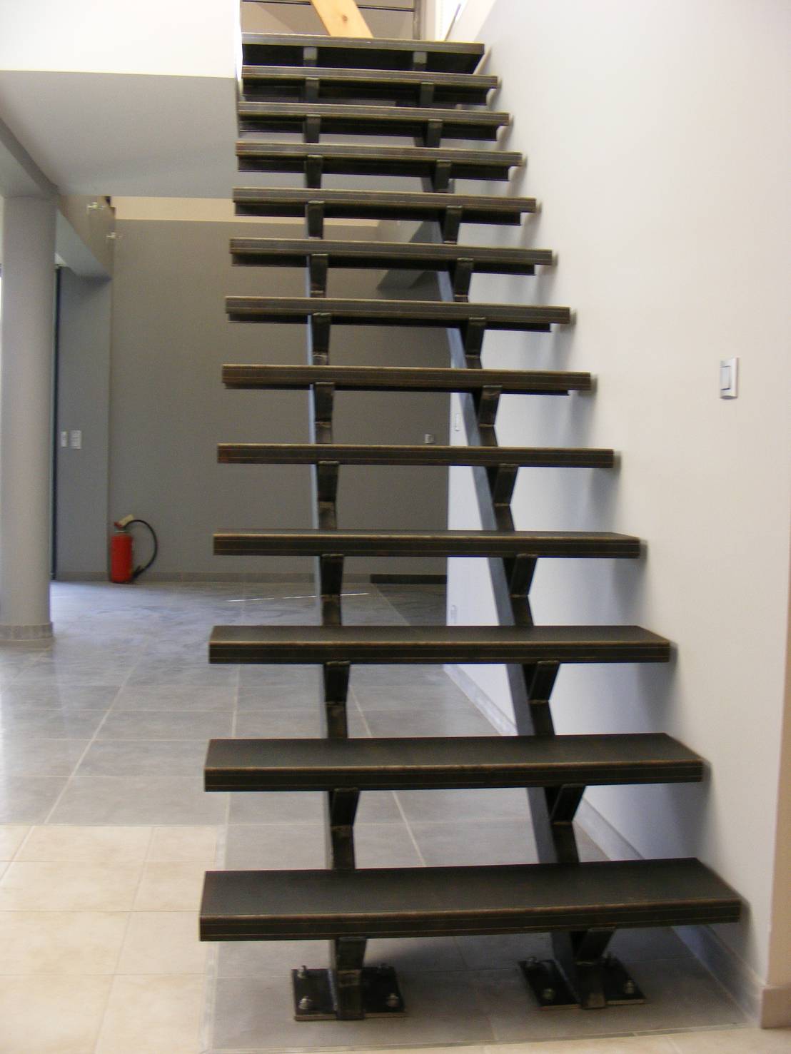 Escalier En Acier Profesjonalista Metal Brut Homify