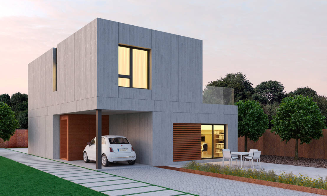 16 casas construidas con materiales económicos y poco presupuesto