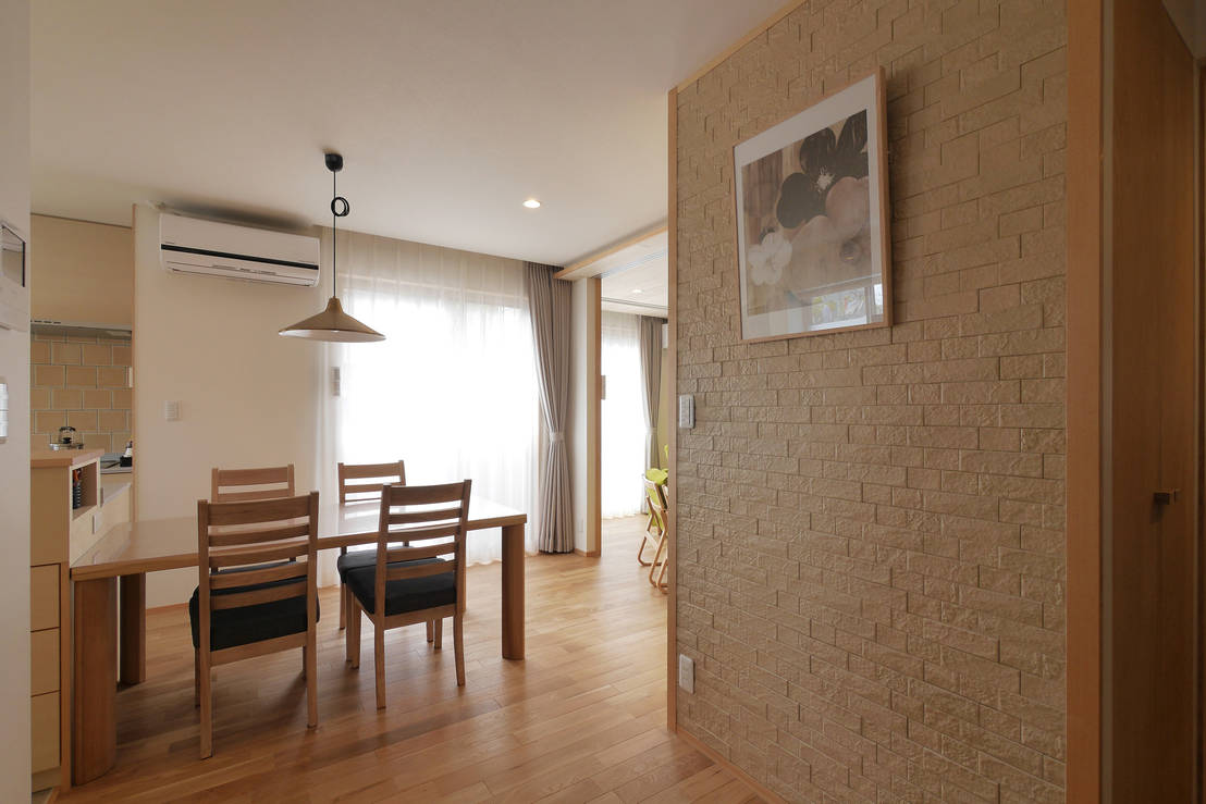 戸建リノベーション「回遊性のある家」 | homify