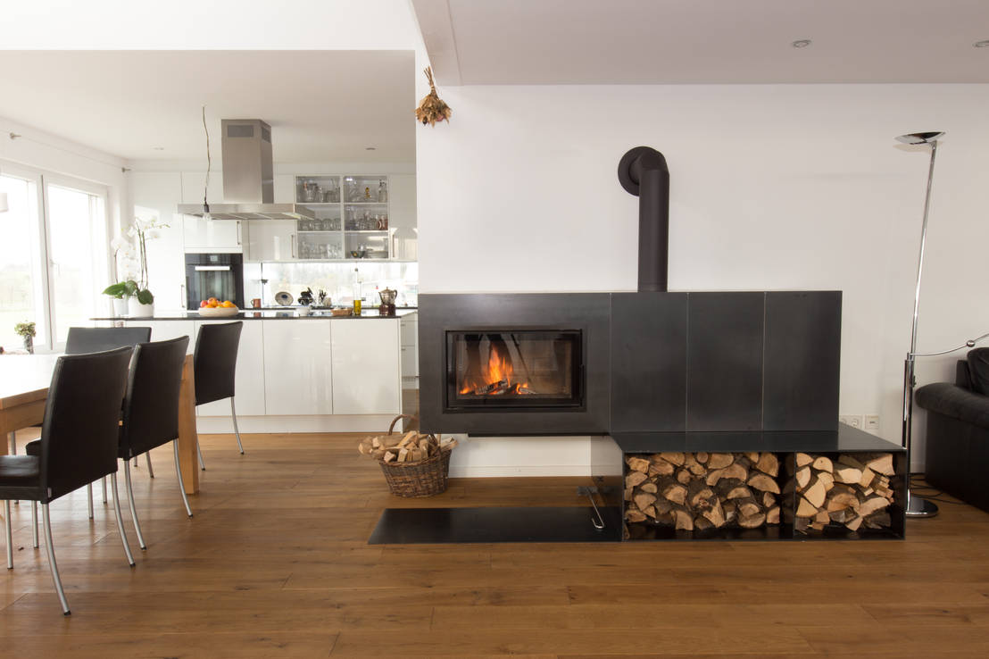 Kaminofen modern - der .kii2 | kiimoto Speicherkamin | homify