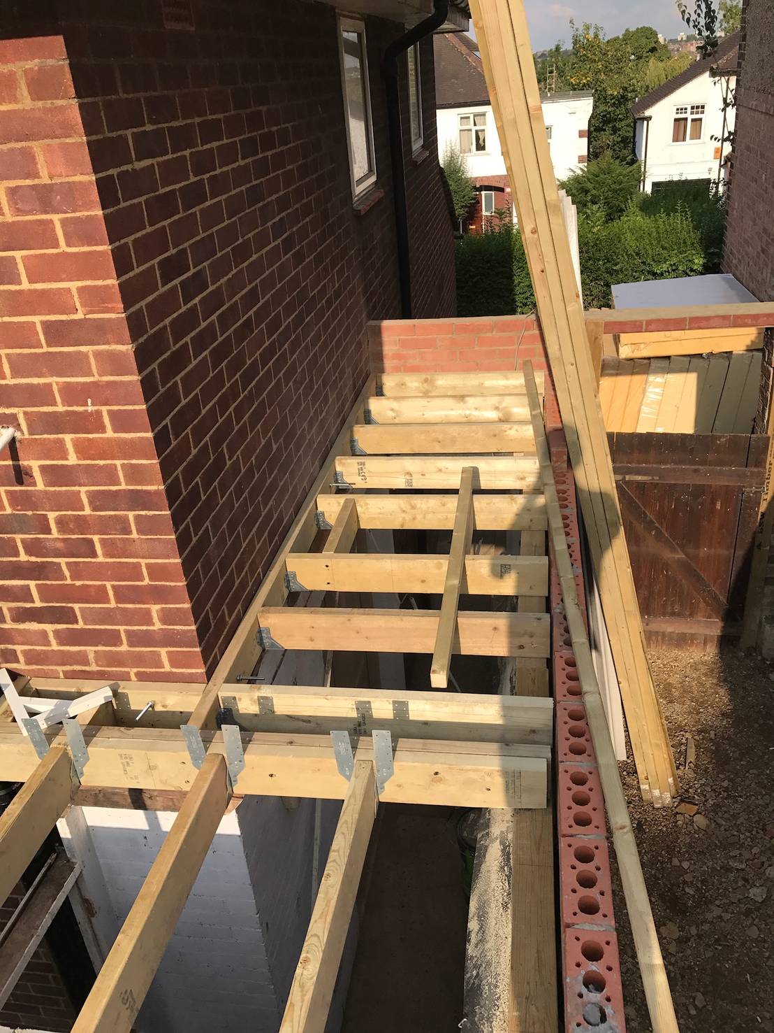 GRP flat roof with x5 sky dome lights | homify