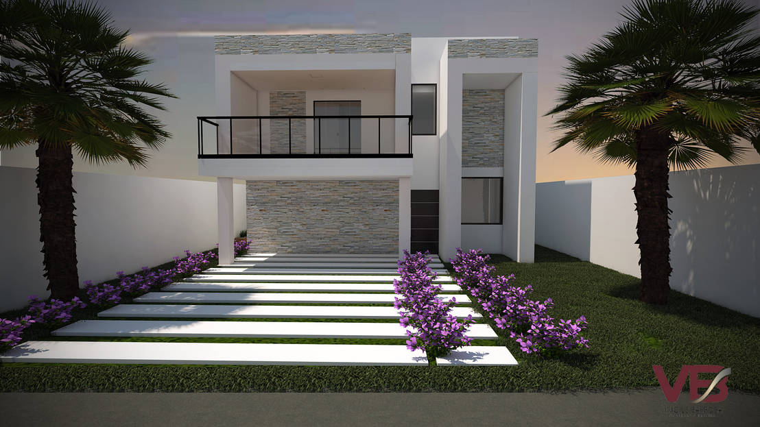 Projeto Residencial-Projeto 3D | homify