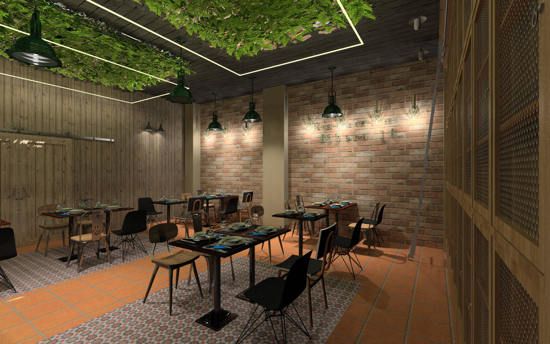 Infografías para proyecto de ampliación de Restaurante | homify