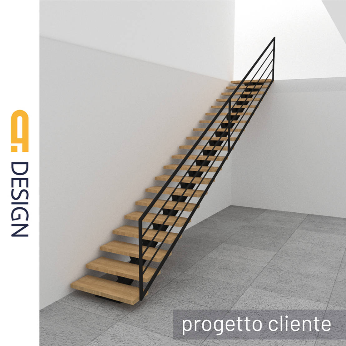 Scala con trave Ipe | homify