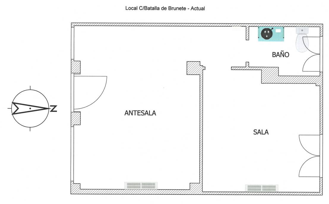 Planos, Infografías y reforma virtual para reconvertir un local a vivienda | homify
