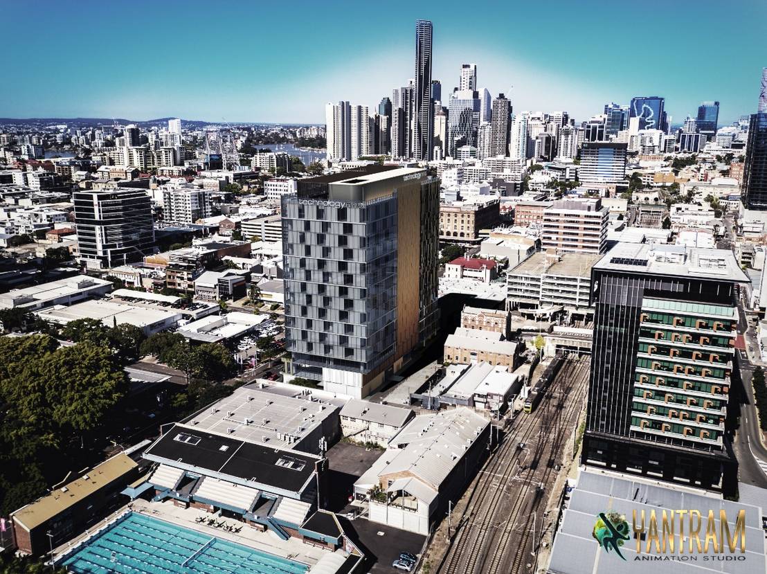 Meet the Yantram real-estate Hi-rise Building design of the ...