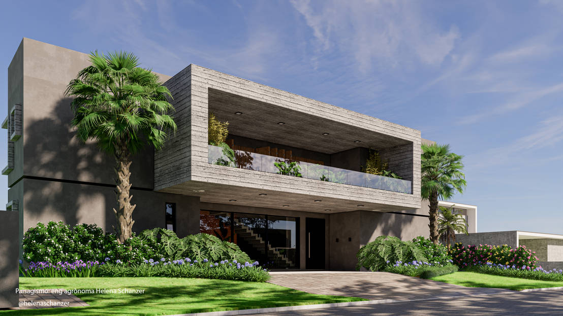 projeto de paisagismo para residência em Torres-RS | homify