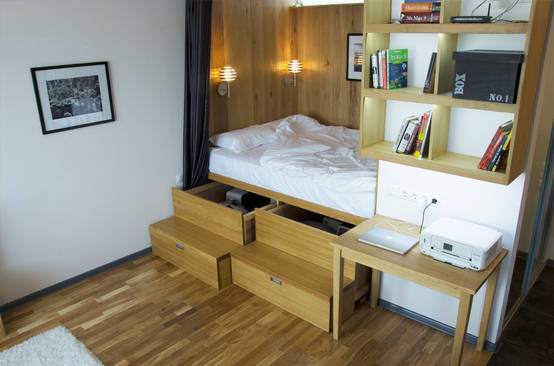 16 problem solving space-savers for small rooms | homify