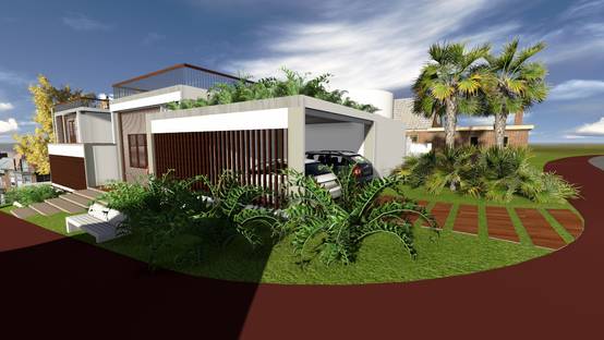 Projeto 3D de Casa Inovadora Vai Te Encantar | homify