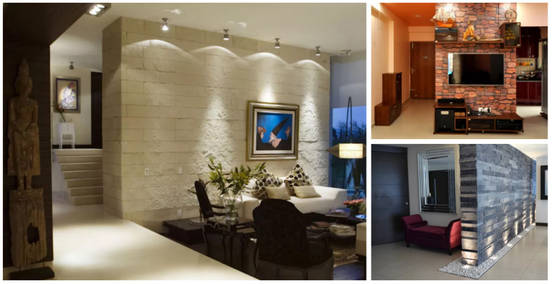 10 ideas to divide rooms with feature walls | homify