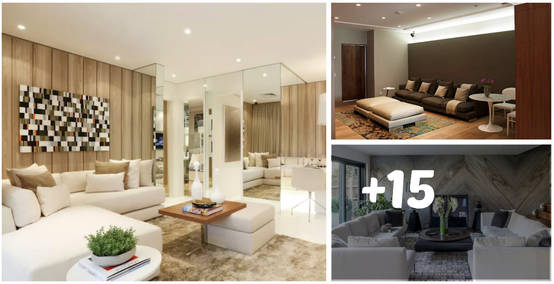 15 ideas modernas para las paredes de tu sala | homify