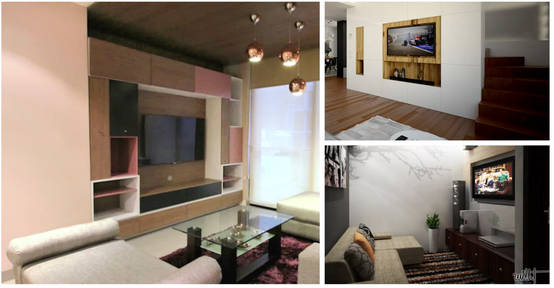20 ideas modernas para incluir la TV en la sala | homify