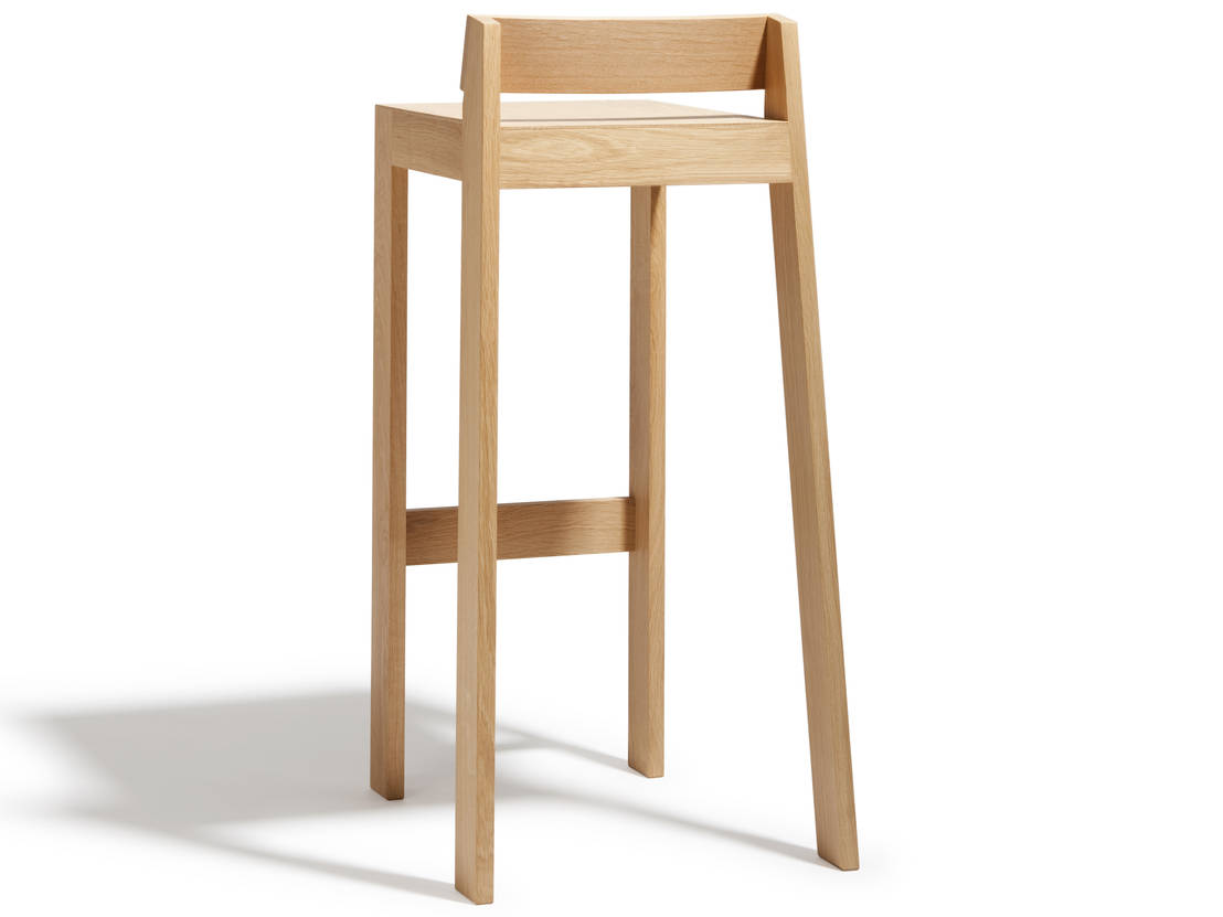 Tabourets de bar design en bois 100% Made in France par Atelier Hugo ...