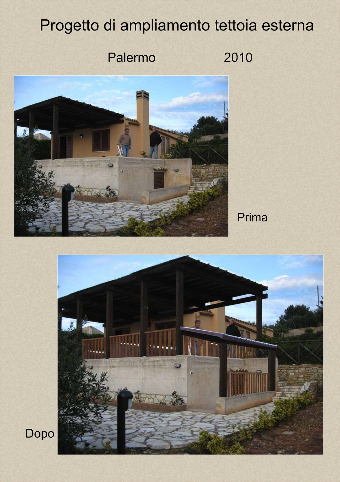 progettazione e realizzazione di tettoia esterna | homify