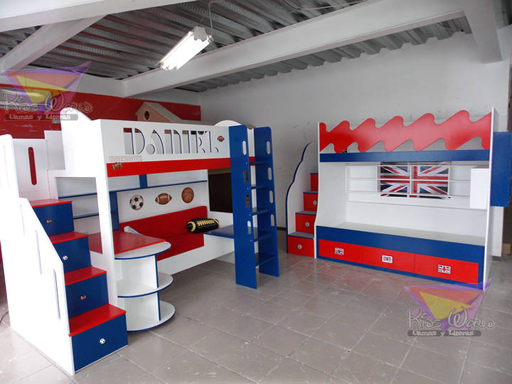Literas juvenil nauticas de kids wolrd- recamaras literas y muebles ...