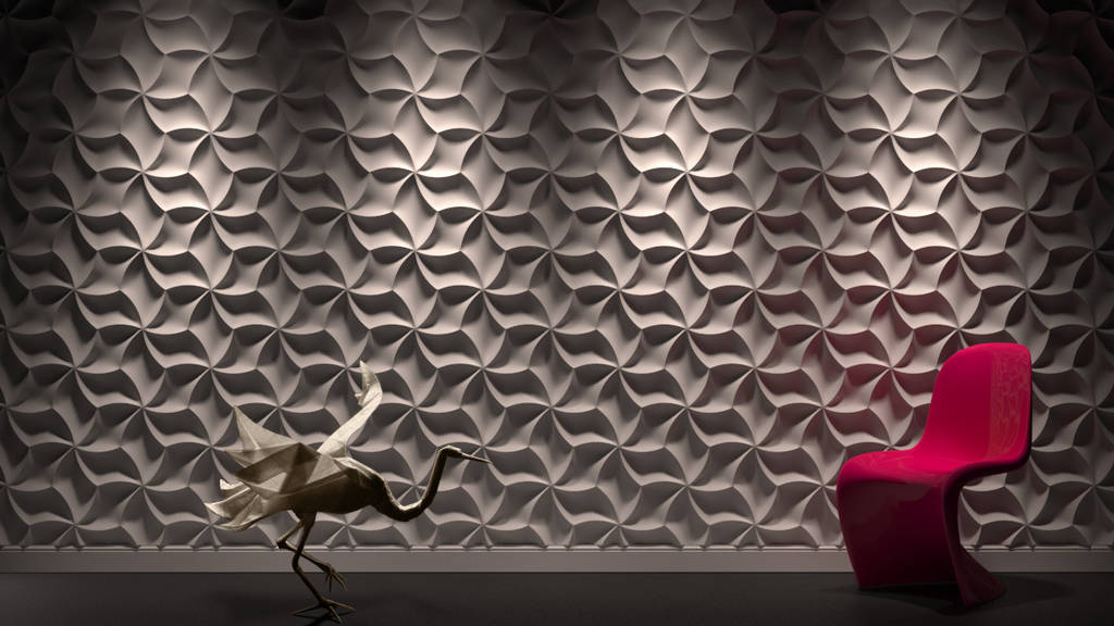 3d wandpaneele aus gips loft design system: modern von loft design ...