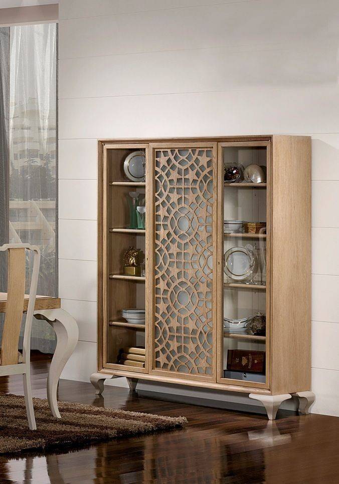 Vitrina de diseño moderno bladi paco escrivá muebles comedorvitrinas y ...