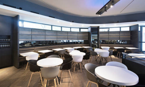 Aménagement du café des concerts à paris la villette, nelson wilmotte ...