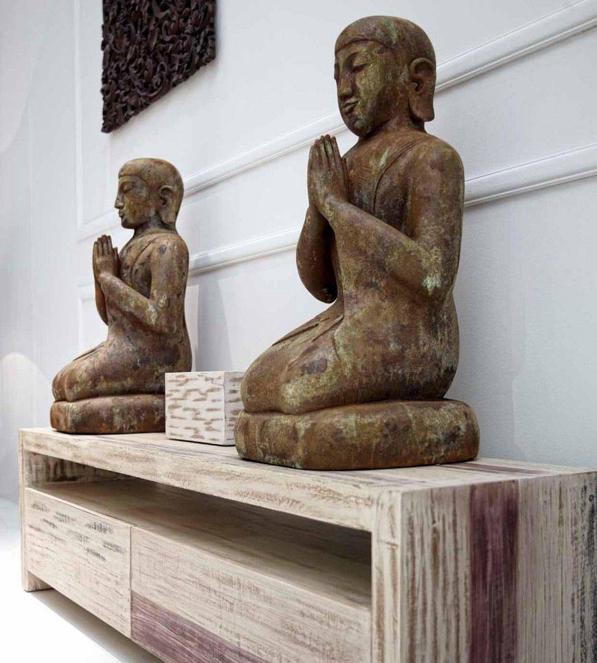 Figura de decoración monje rezando paco escrivá muebles ...