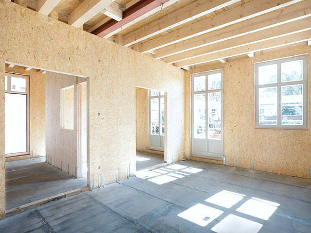 Rohbau blick zur küche | homify