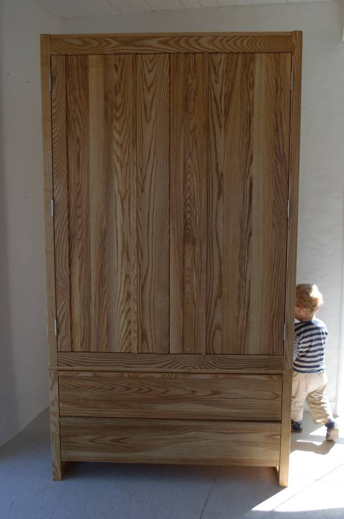 Ash wardrobe hout design bedroomwardrobes & closets | homify