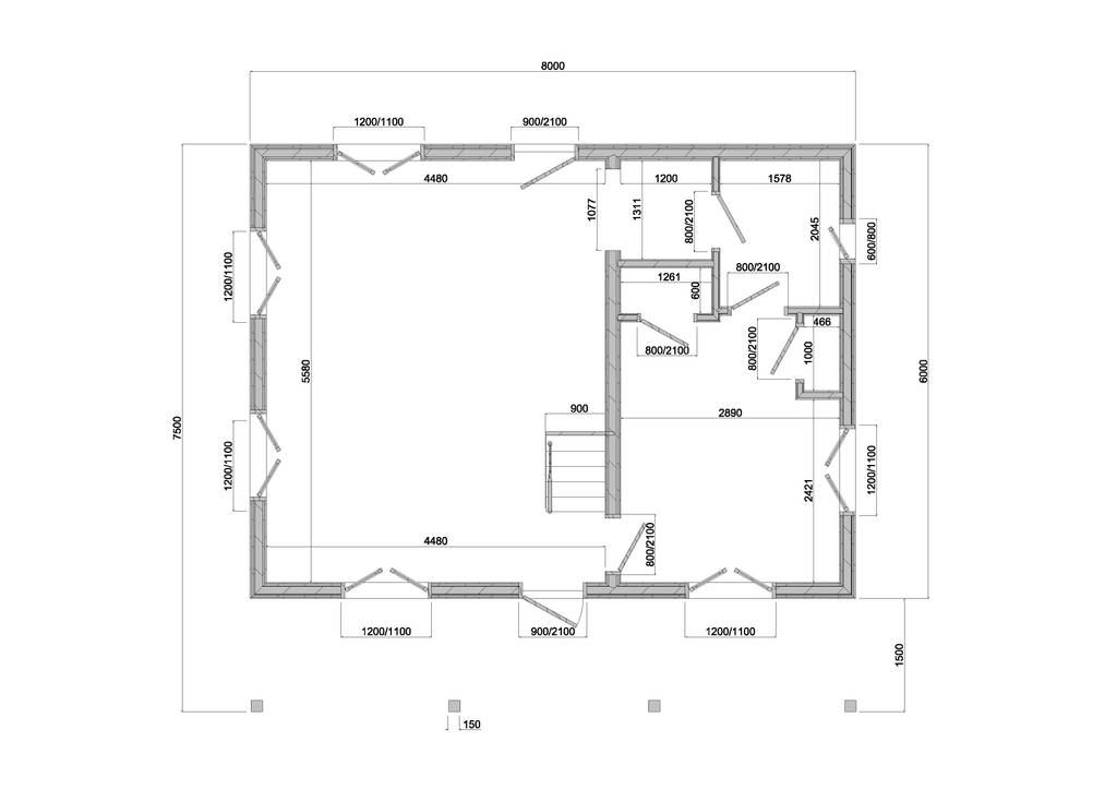 Plano planta baja. | homify
