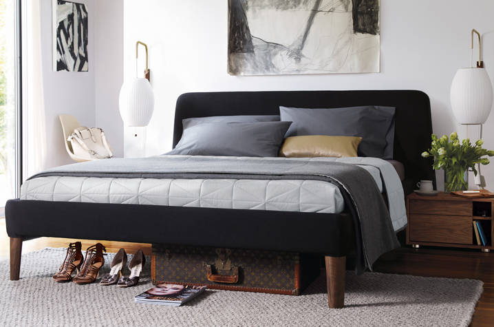 Parallel queen bed design within reach mexico recámarascamas y ...