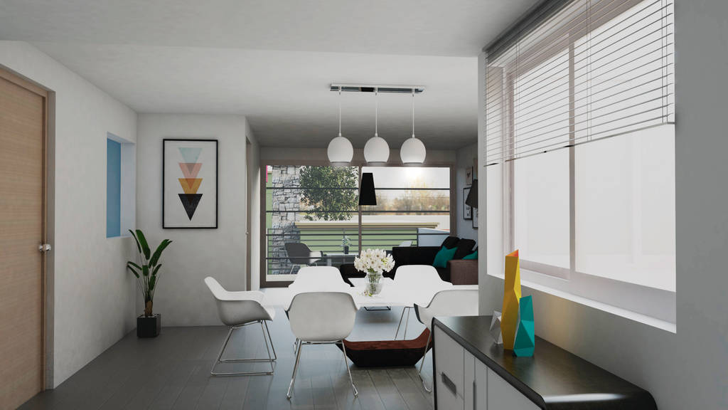 V. vista sala comedor | homify