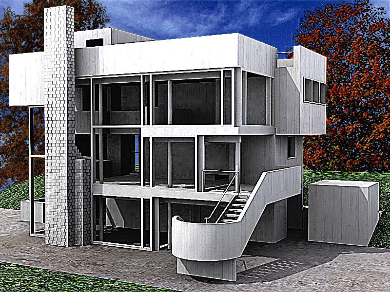 Smith house model - richard meyer, paolo baldassarre architetto | homify