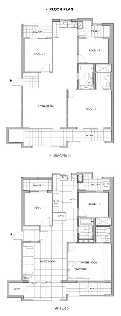 상봉동 건영2차 33py, 봄디자인 | 호미파이 & homify