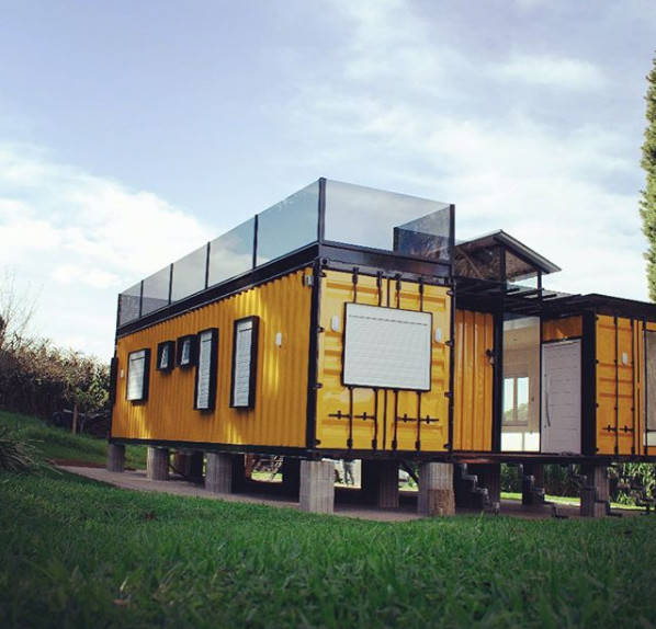 Casas en contenedores marítimos, world container | homify