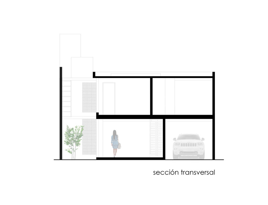 Corte transversal. | homify