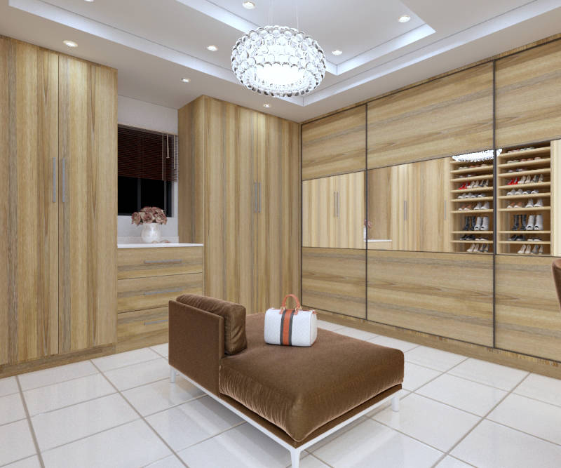 Walk in closet view 3 | homify