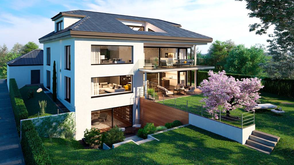 Architekturvisualisierung, luxusvilla in österreich | homify