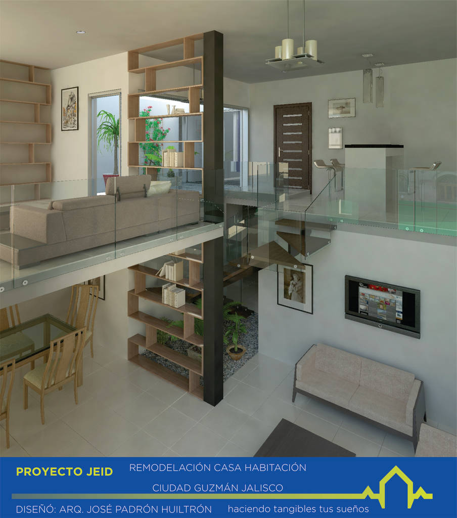 Remodelación jeid. render interior. | homify