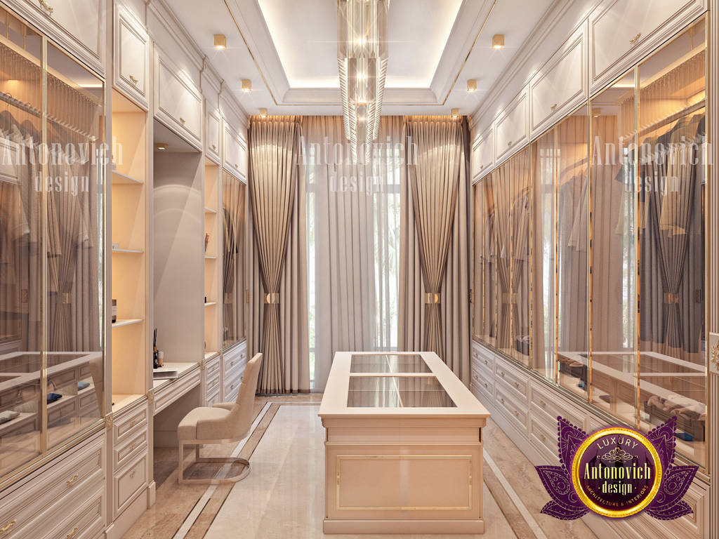 Luxury dressing room by female designer, luxury antonovich design | homify