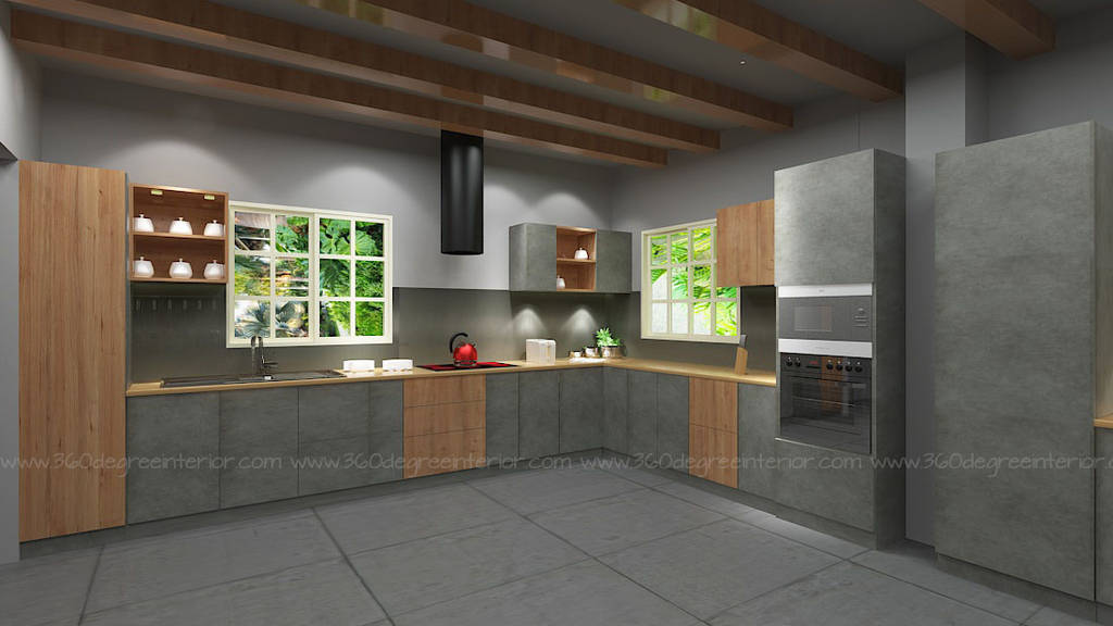 Modular kitchen—contemporary style | homify