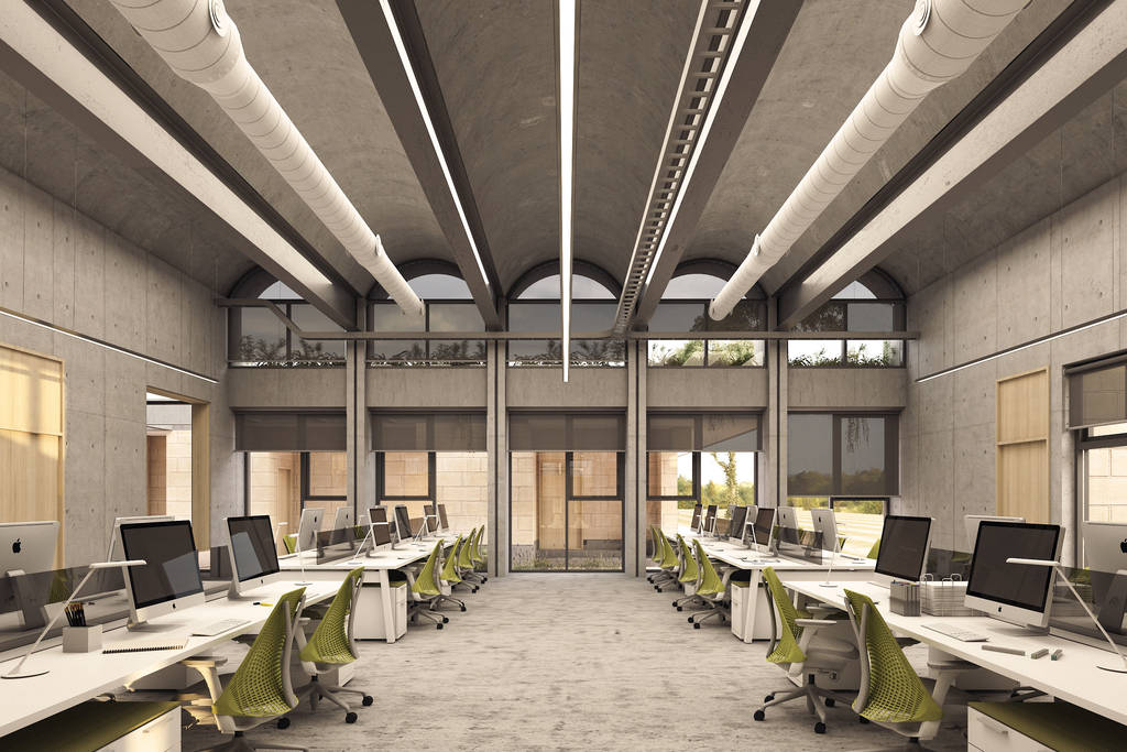 Vista interior – oficinas corporativas | homify