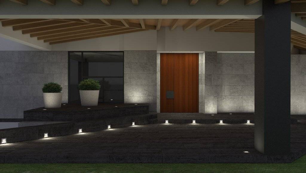 Render de la fachada principal 2 vista | homify