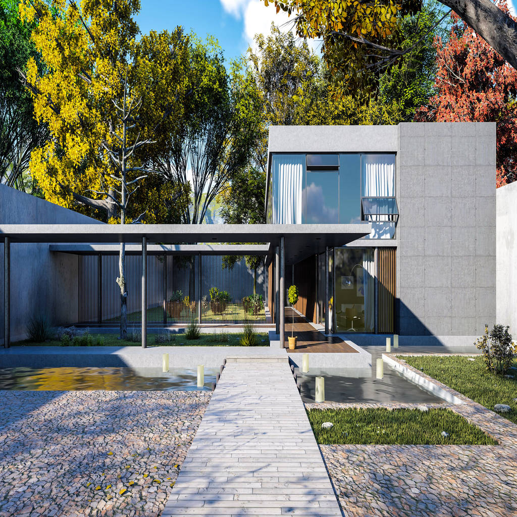 Visualización arquitectónica, render + arquitectura sc | homify