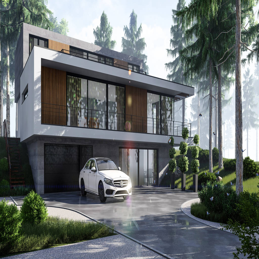 Visualización arquitectónica, render + arquitectura sc | homify