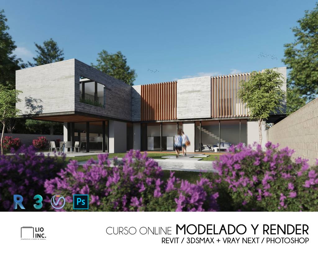 Curso online modelado y render arquitectonico , lio inc. | homify