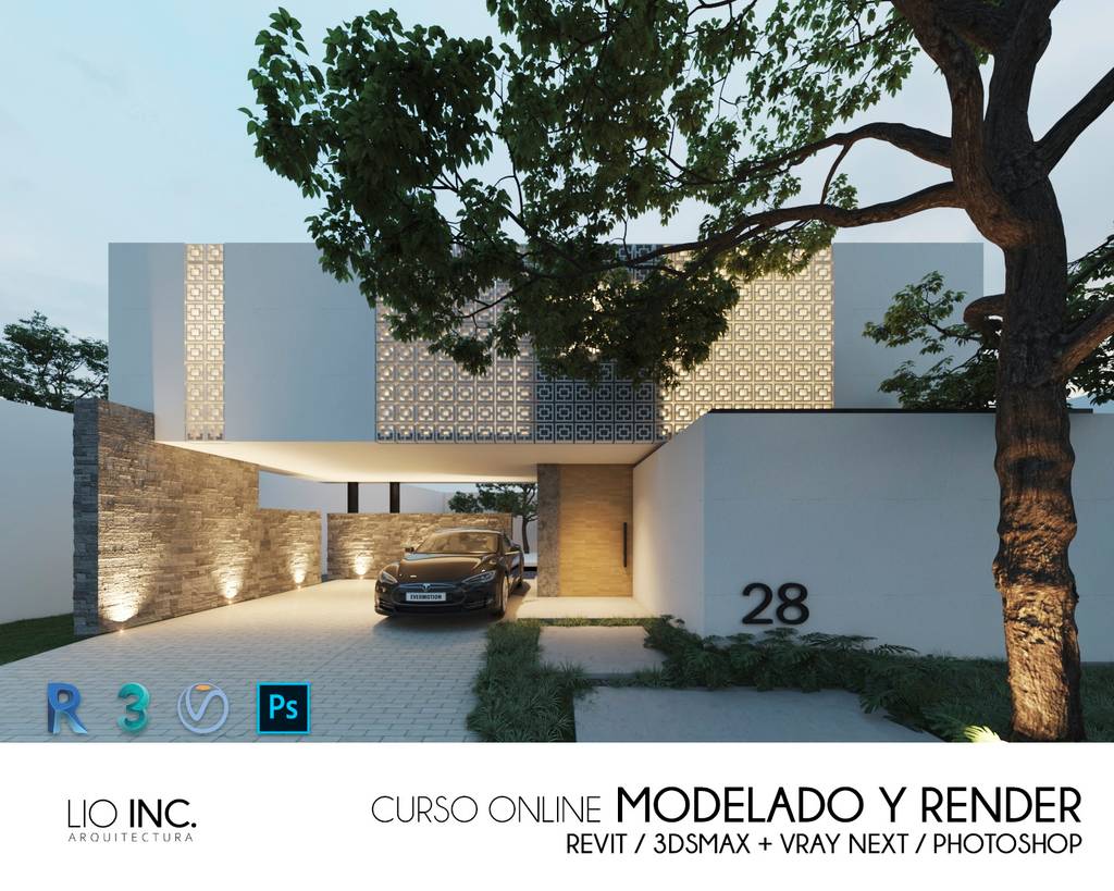 Curso online modelado y render arquitectonico , lio inc. | homify
