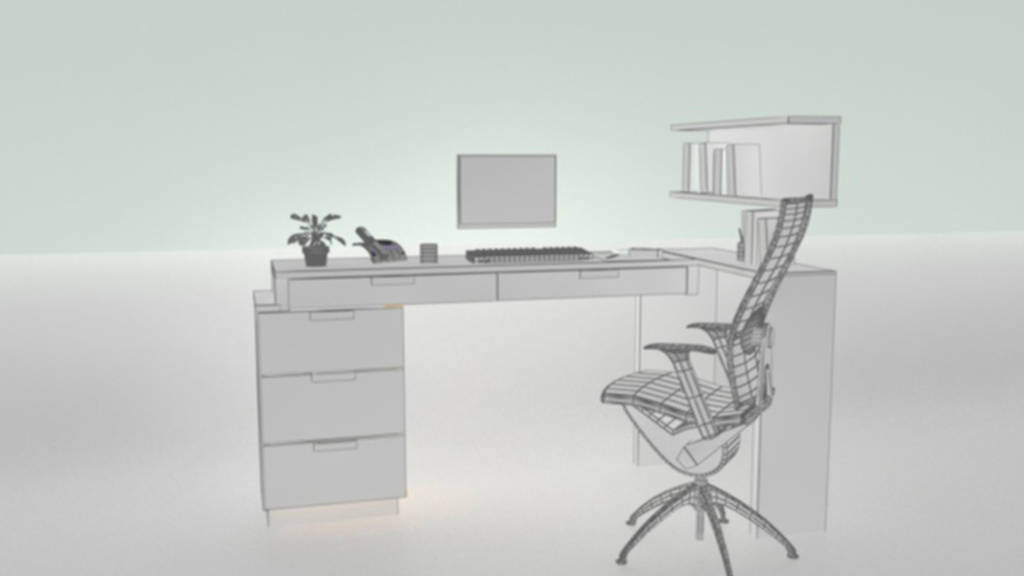 Espacio de trabajo work station, loft arquitectura | homify