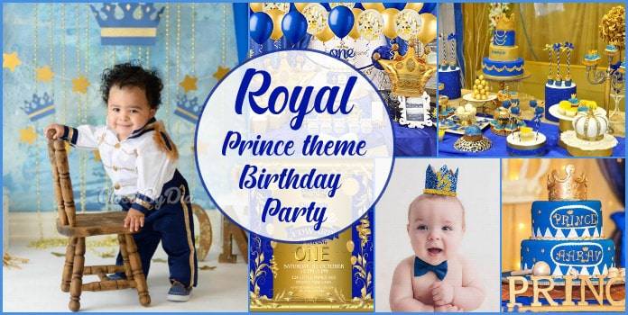 Best prince birthday theme ideas | royal prince first birthday party ...
