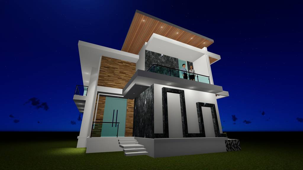 Modelo 3d para construcción de vivienda | homify