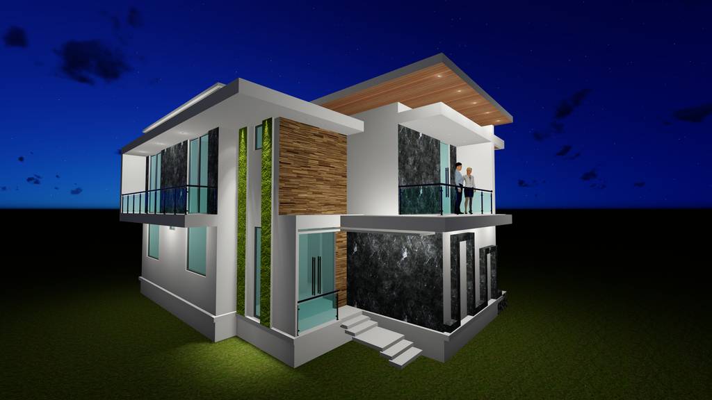 Modelo 3d para construcción de vivienda | homify