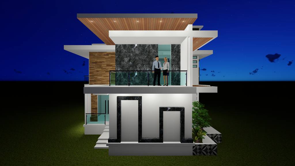 Modelo 3d para construcción de vivienda | homify