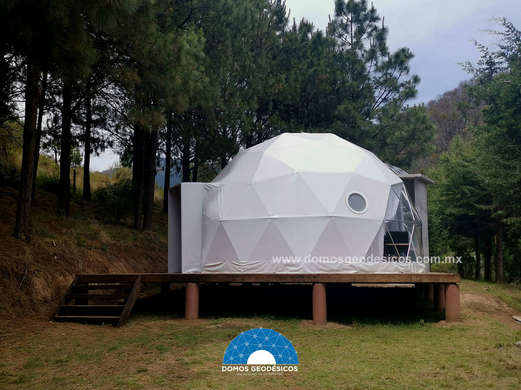 Domo geodésico 6 mts / vista lateral | homify