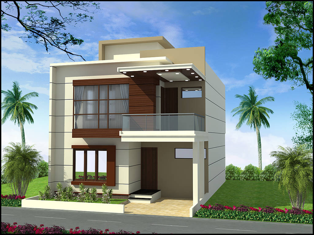 Modern duplex house plan in 30x40 sq ft plot size | homify